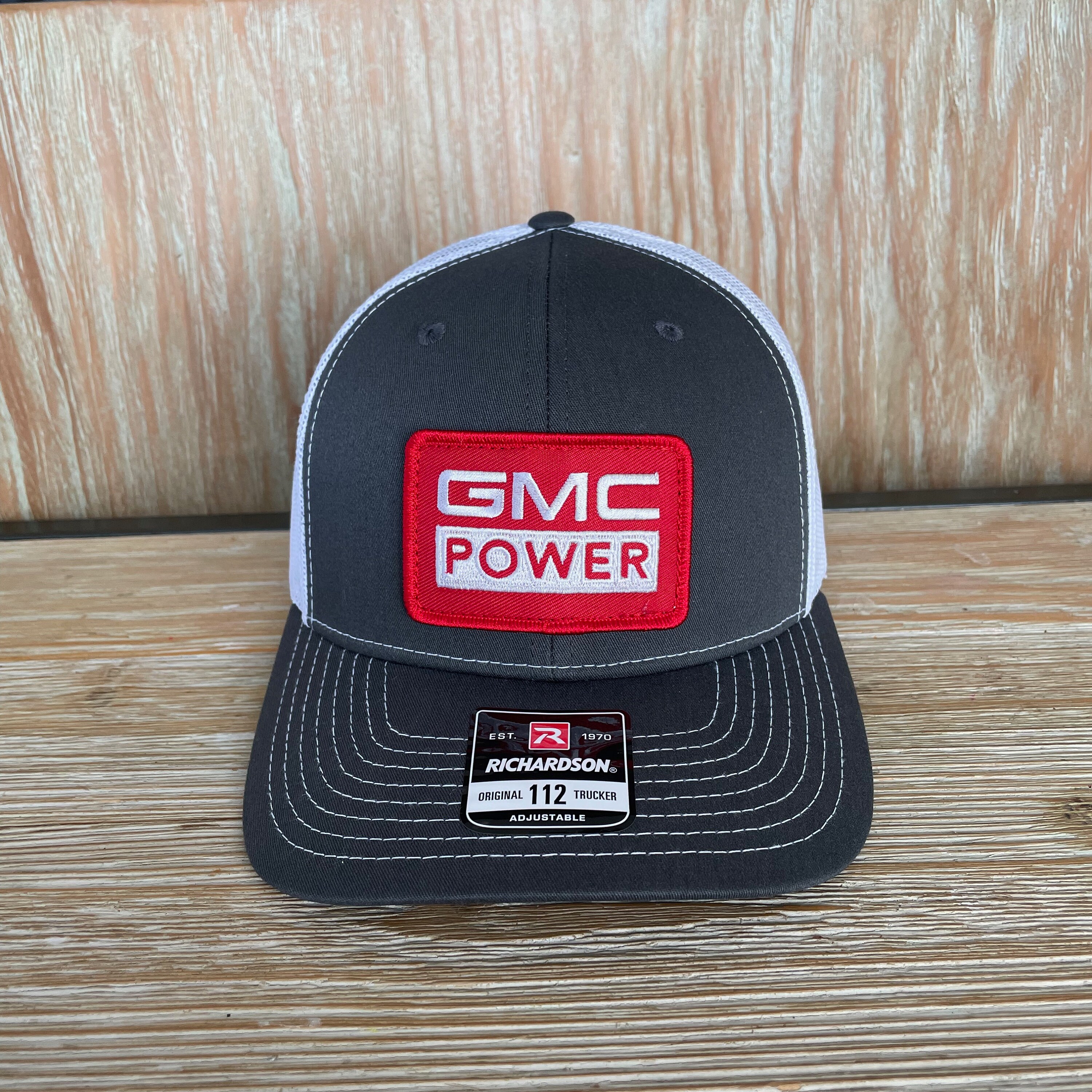 Vintage GMC Truck POWER Retro Patch Richardson 112 Charcoal - Etsy