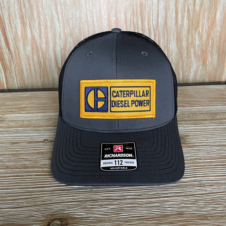 Vintage Caterpillar CAT Diesel Power Block C Retro Patch - Etsy