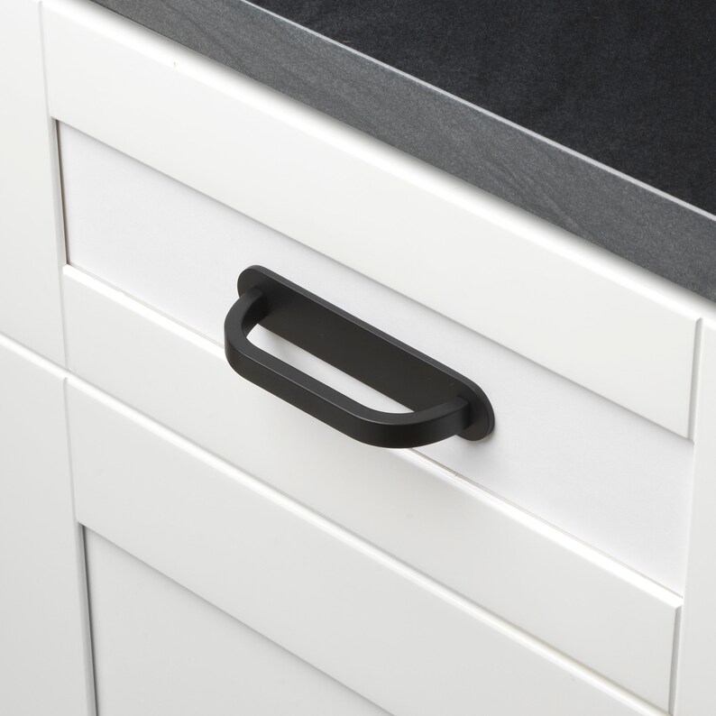 Gliderite Matte Black Rounded Backplate Collection - Etsy