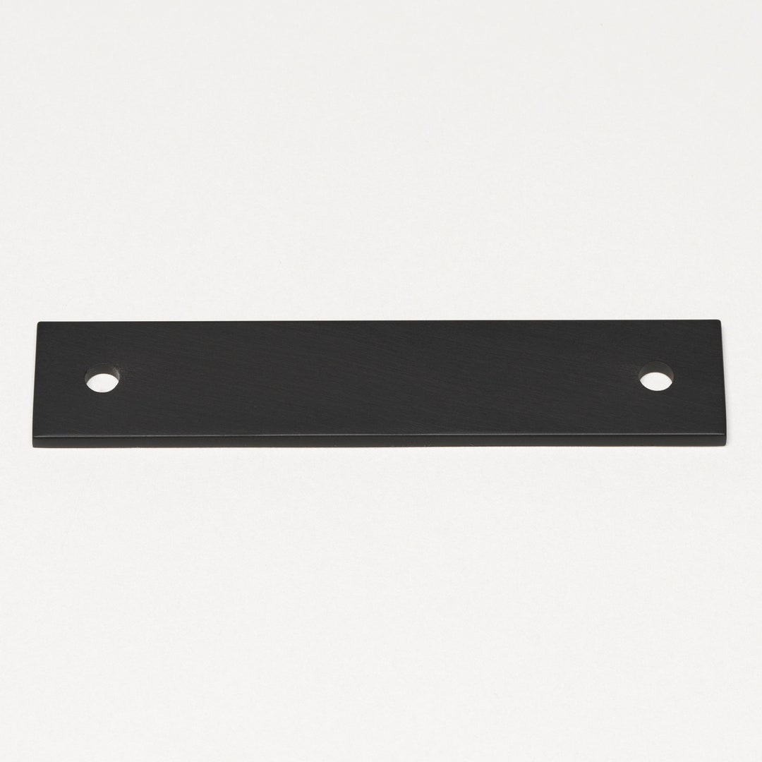 Gliderite Matte Black Squared Backplate Collection - Etsy