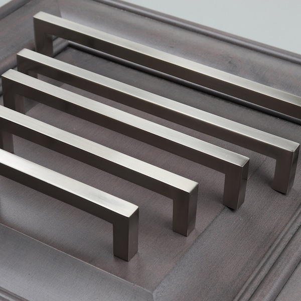Polished Nickel Cabinet Pulls - Etsy