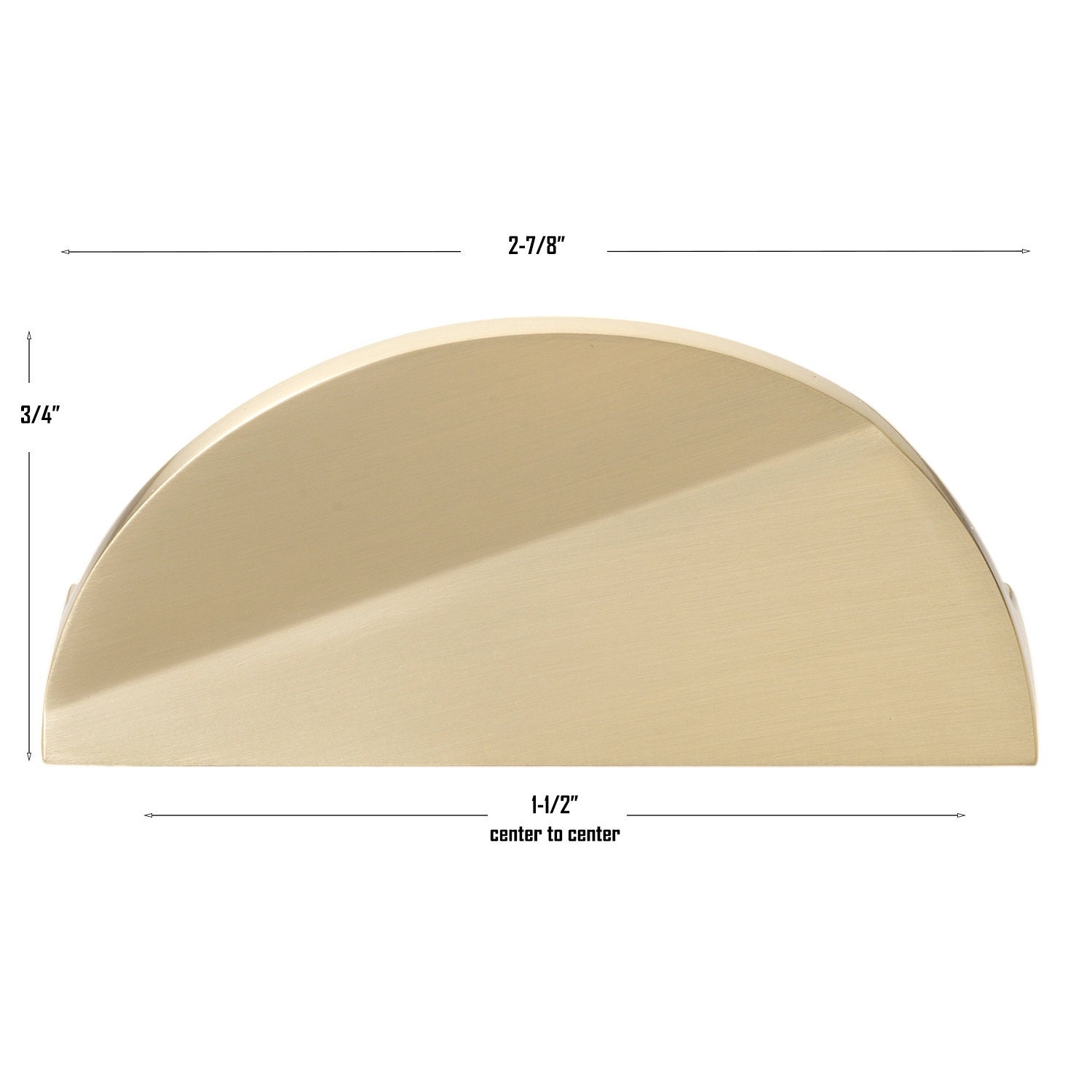 Gliderite Semi Circle Pull Collection - 4844 - Etsy