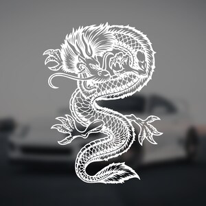 Dragon Decal Vinyl JDM Decal - Etsy