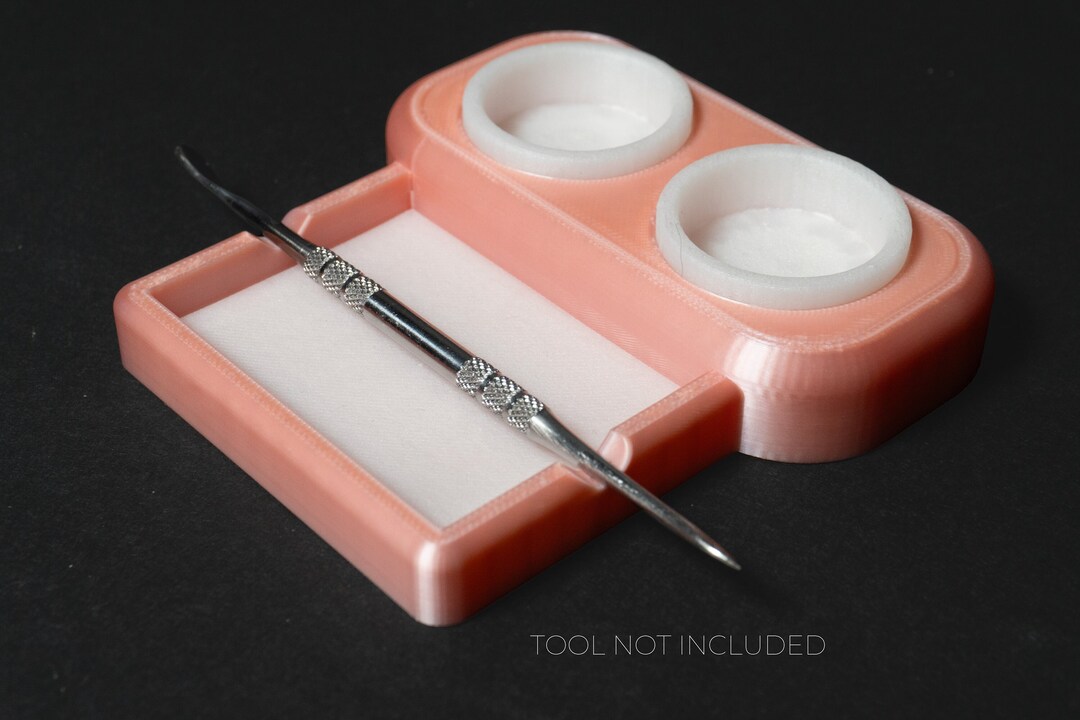 Mini Dab Pad Station Custom Colors Silicone Dab Pad and Tool Holder ...