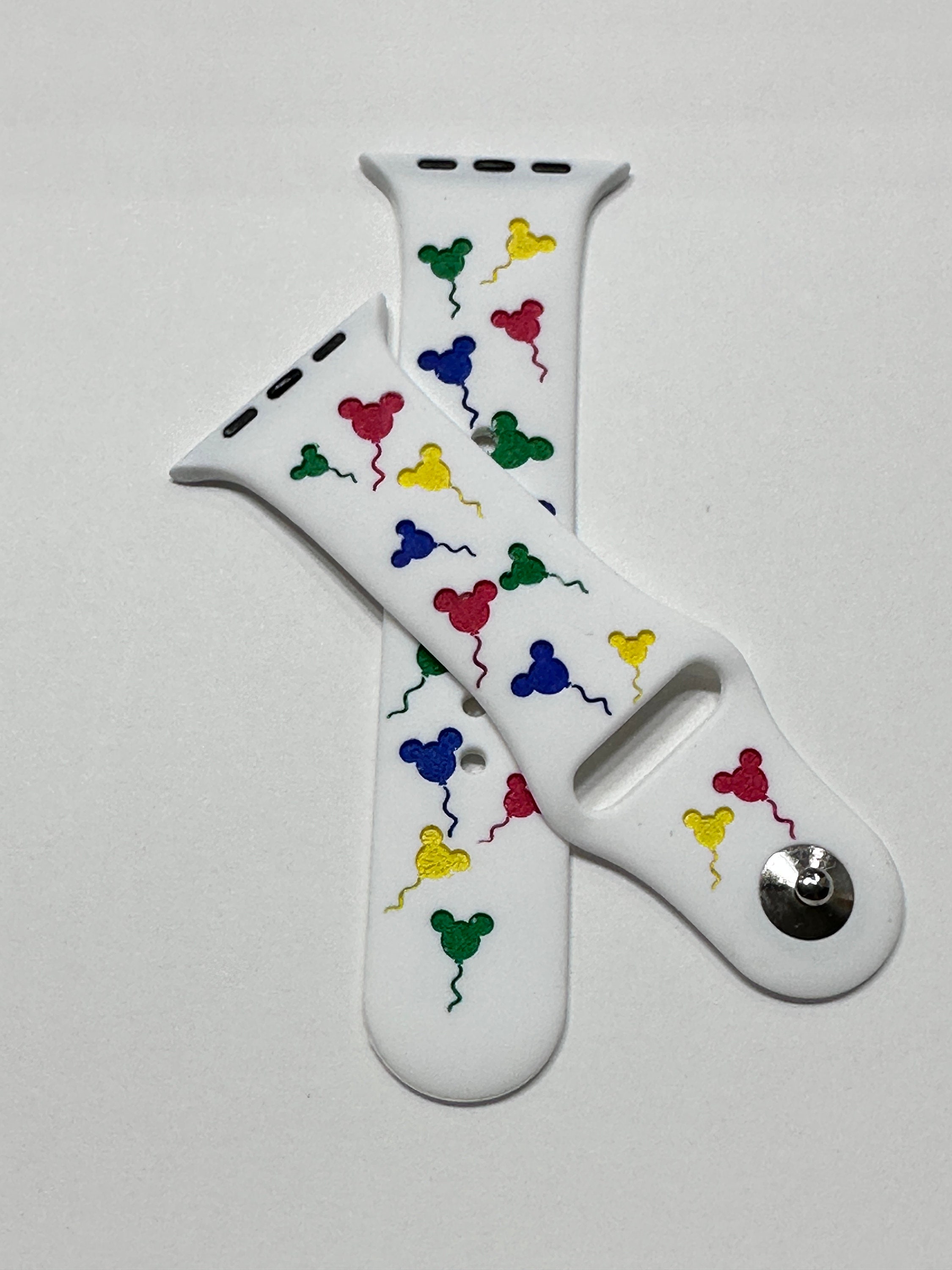 Mickey Mouse / Minnie Mouse / Disney / Engraved Apple Watch Band - Etsy