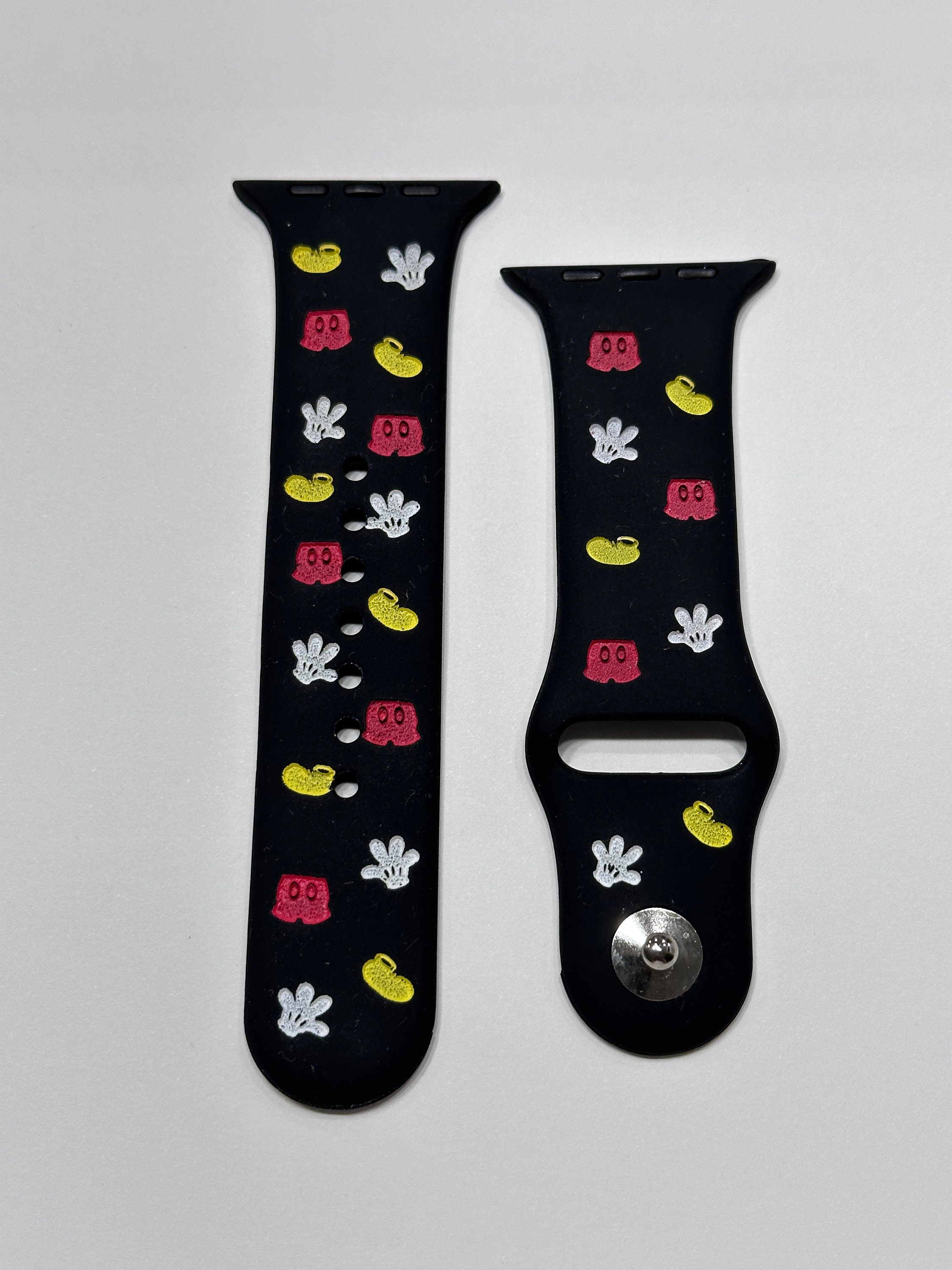 Mickey Mouse / Minnie Mouse / Disney / Engraved Apple Watch - Etsy