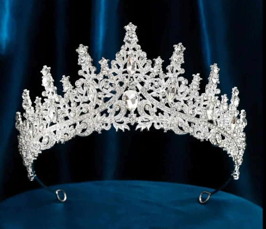 Rhinestones Tiara Crown - Etsy