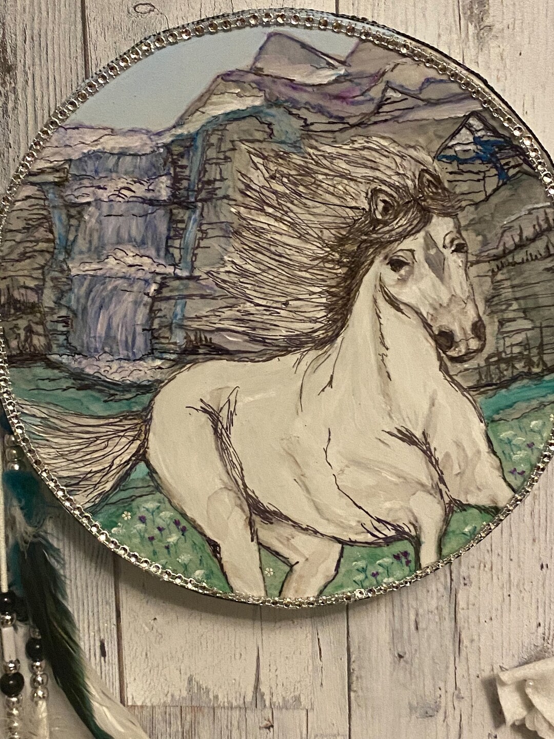 FREEDOM WITH Creatorindigenous Metis Original Art Hand - Etsy