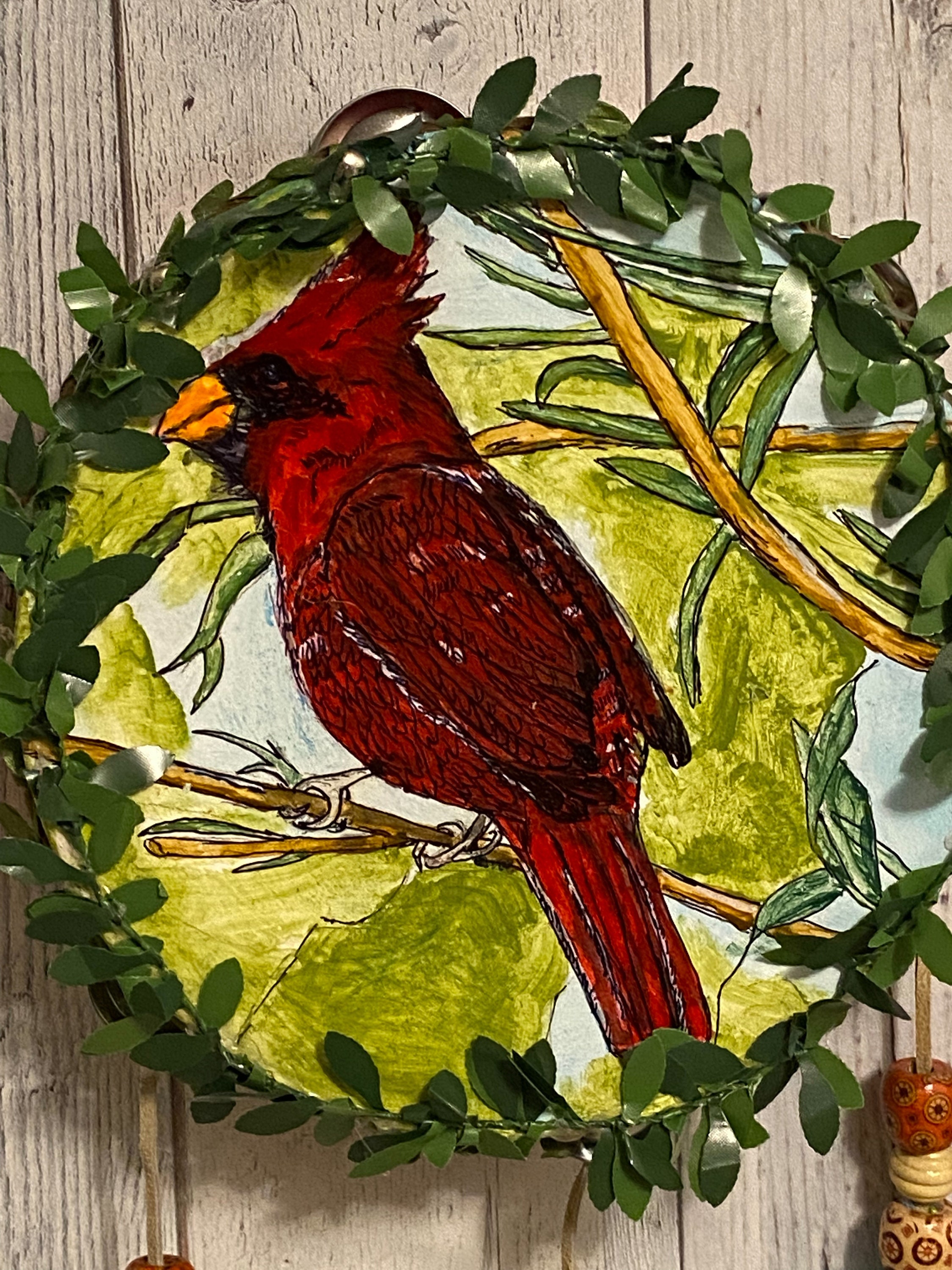 Original Art Works on Indigenous Hand Drum, Metis Medicine Woman ...