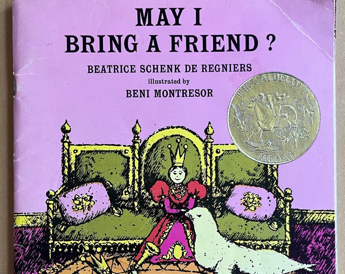 May I Bring A Friend? by Beatrice Schenk De Regniers (1990) - Etsy
