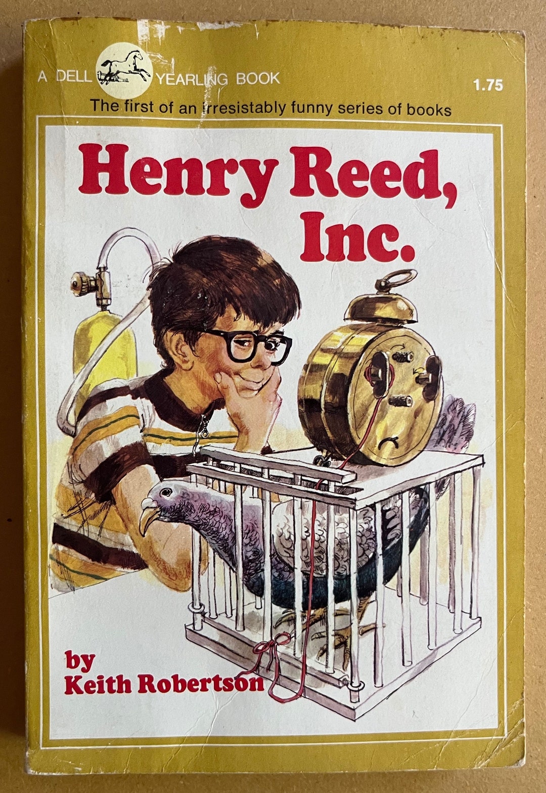Henry Reed, Inc. by Keith Robertson (1980) - Etsy