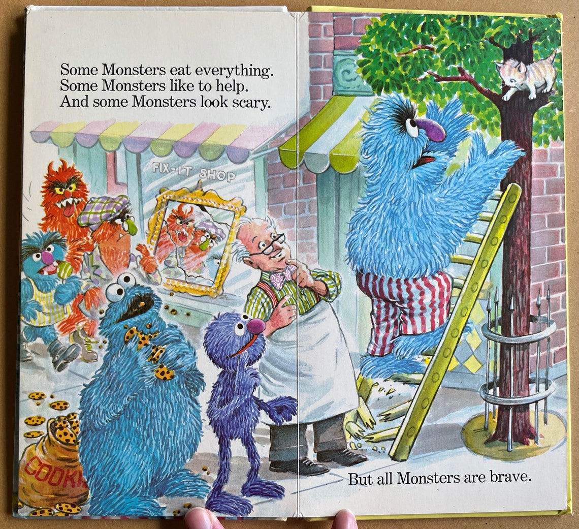 Sesame Street: I Am A Monster Board Book by H. Monster and Joe - Etsy