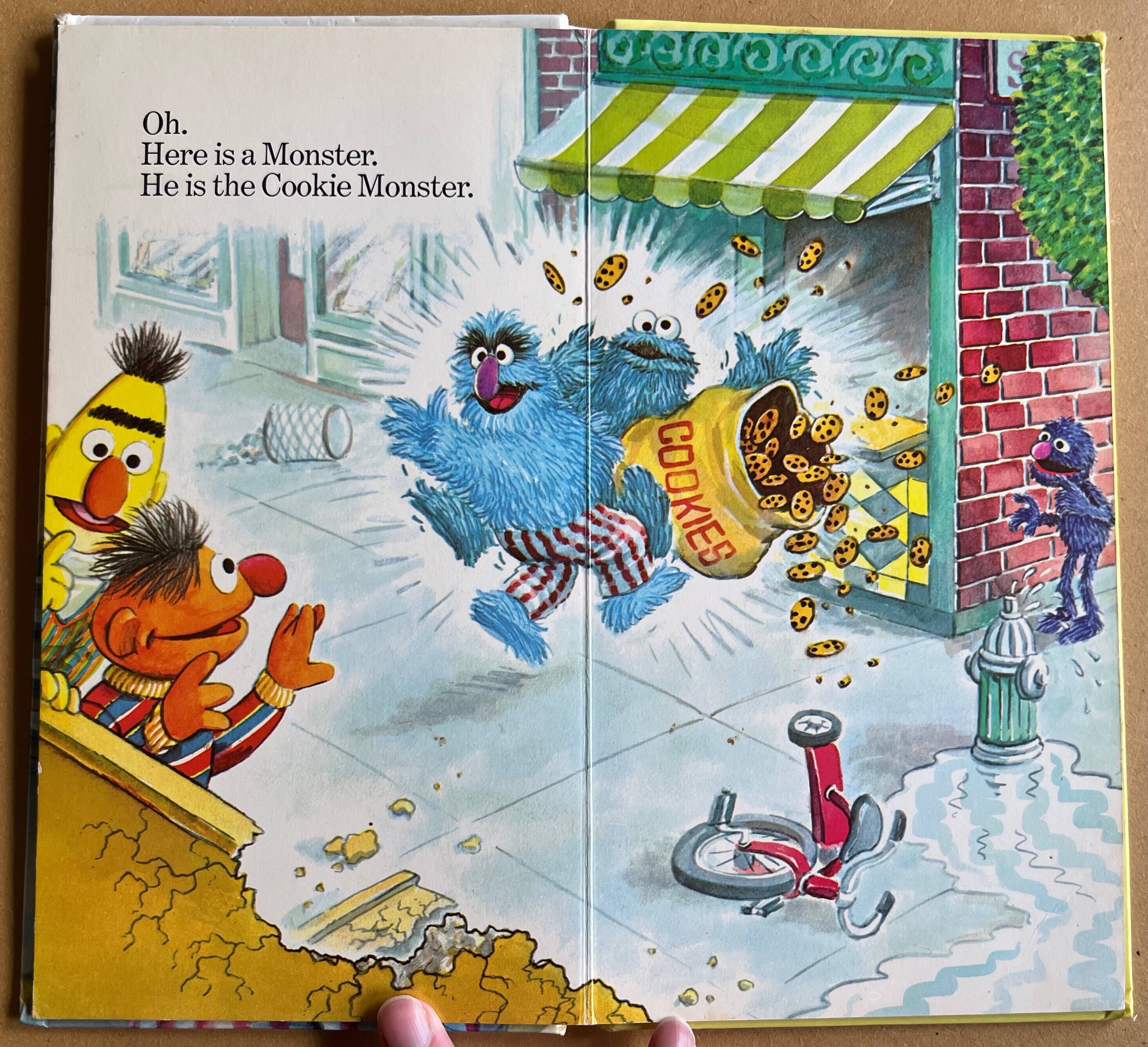 Sesame Street: I Am A Monster Board Book by H. Monster and Joe - Etsy