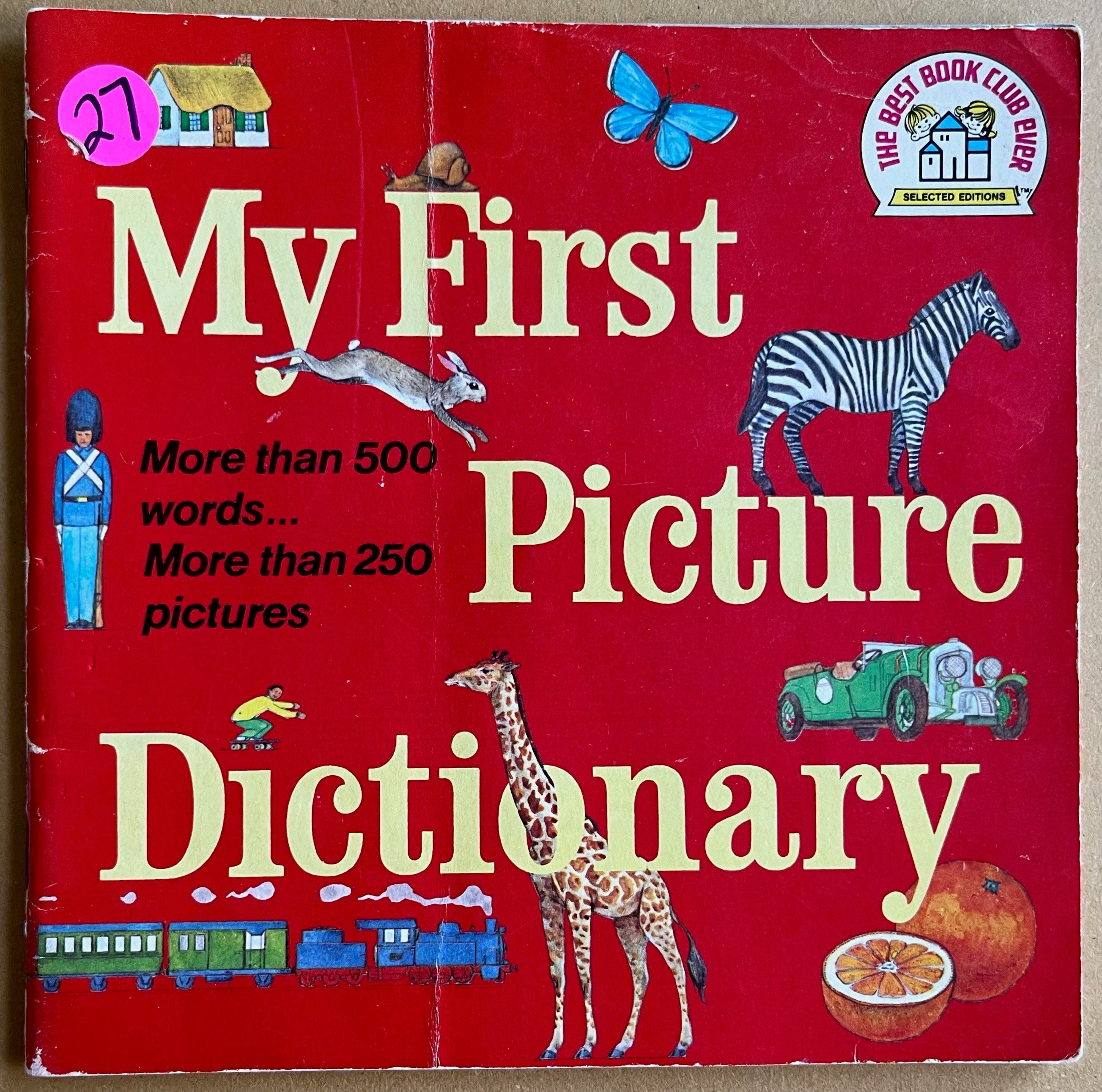 My First Picture Dictionary by Katherine Howard and Huck Scarry 1978 - Etsy