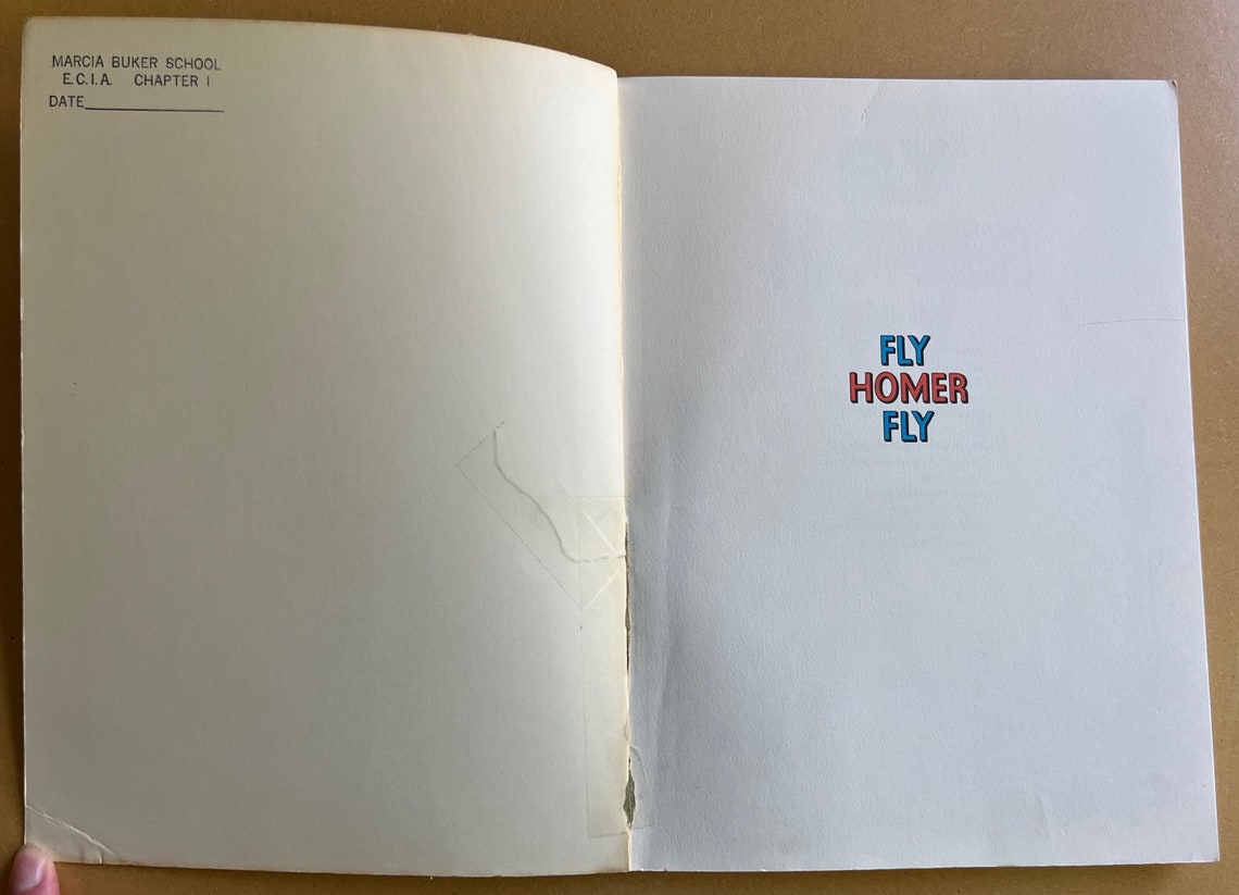 RARE: Fly Homer Fly by Bill Peet 1969 - Etsy