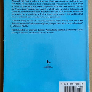 RARE: Fly Homer Fly by Bill Peet (1969) - Etsy