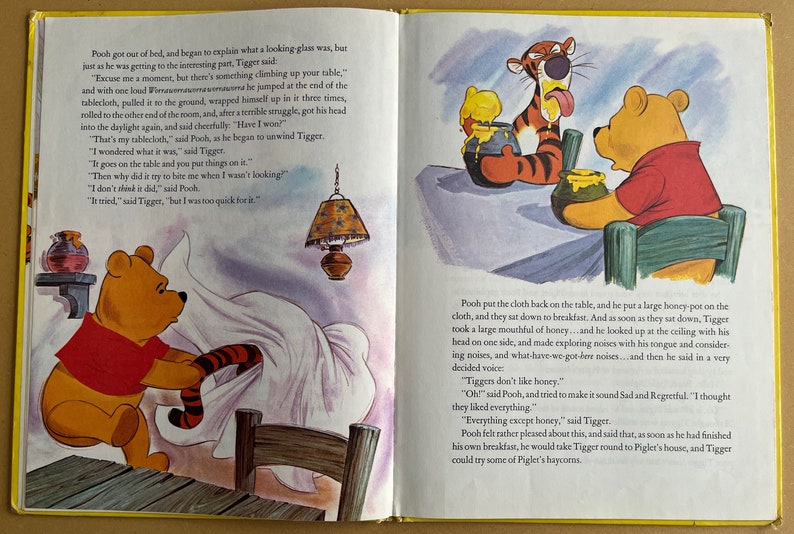 Winnie-the-Pooh conoce a Tigger de A. A. Milne 1975 - Etsy México