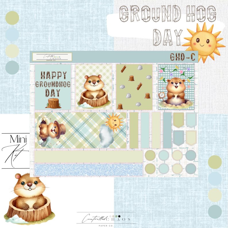 Ground Hog Day | February 2026 | Mini Kit | Classic Size | - Etsy