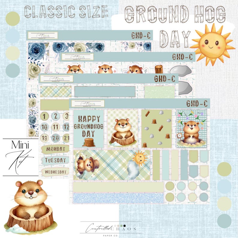 Ground Hog Day | February 2026 | Mini Kit | Classic Size | - Etsy