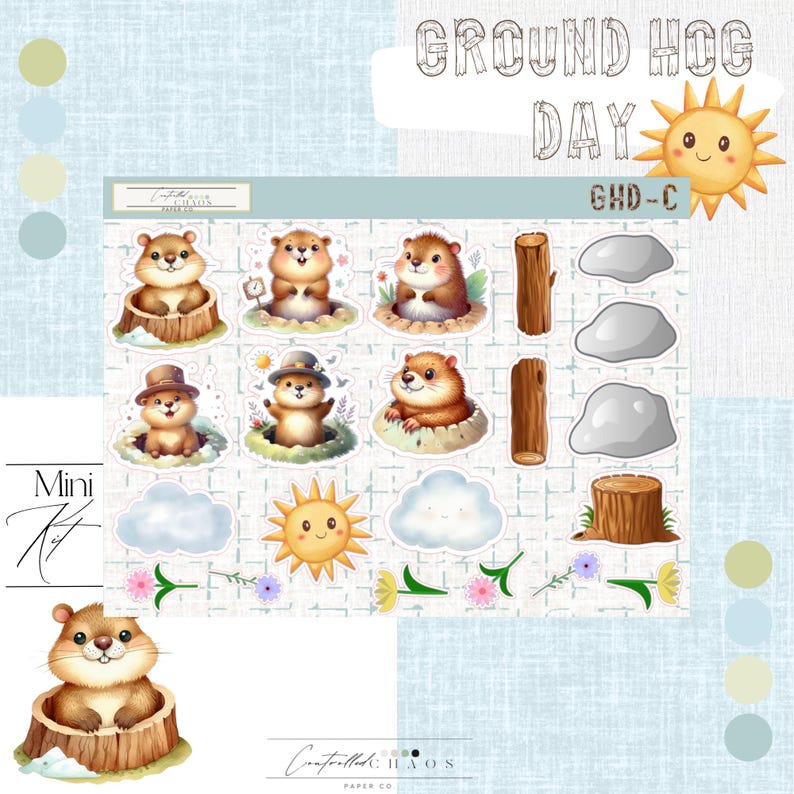 Ground Hog Day | February 2026 | Mini Kit | Classic Size | - Etsy