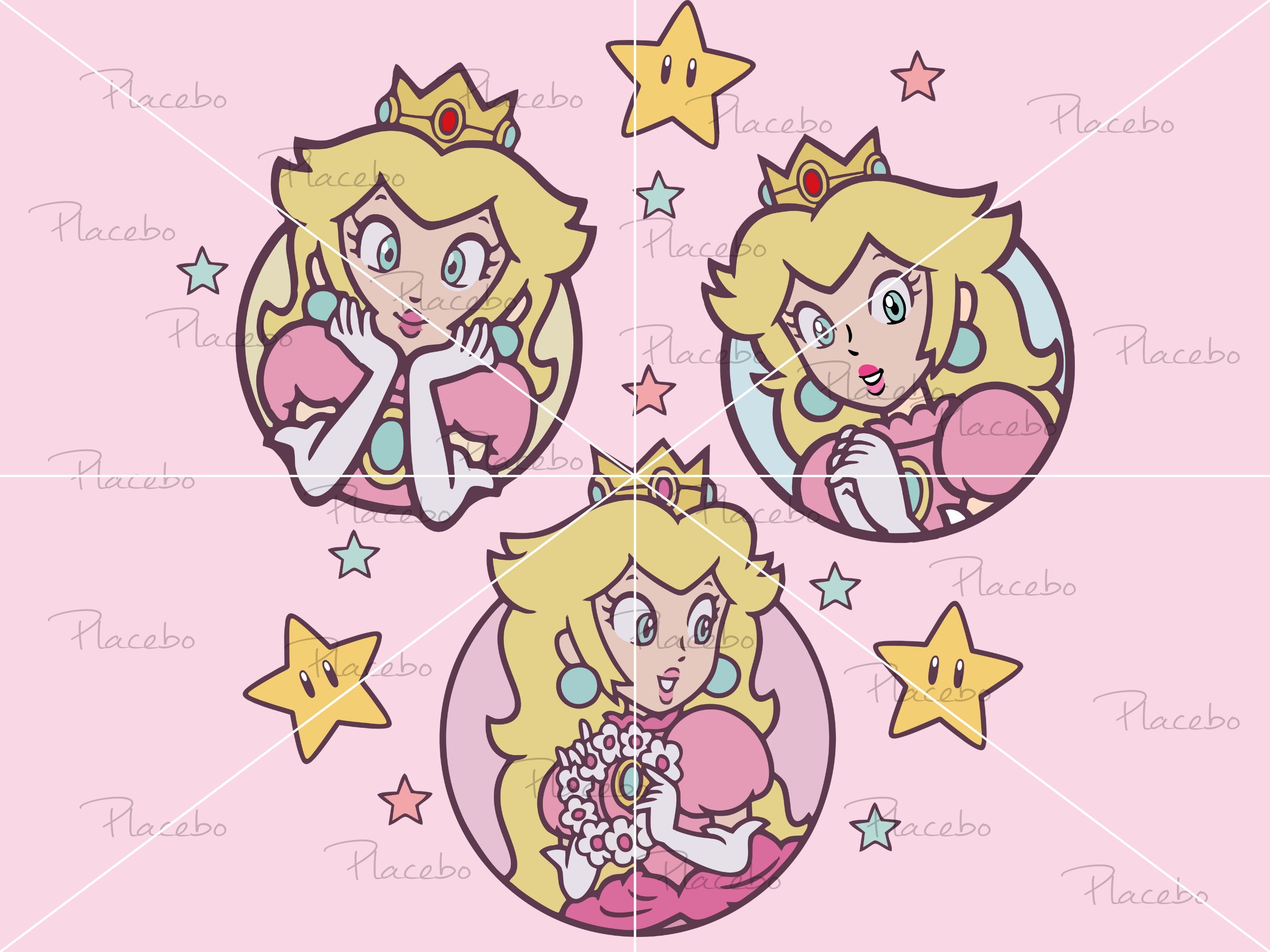 Princesa Peach Svg Princesa Peach Png Princesa Peach Svg - Etsy México
