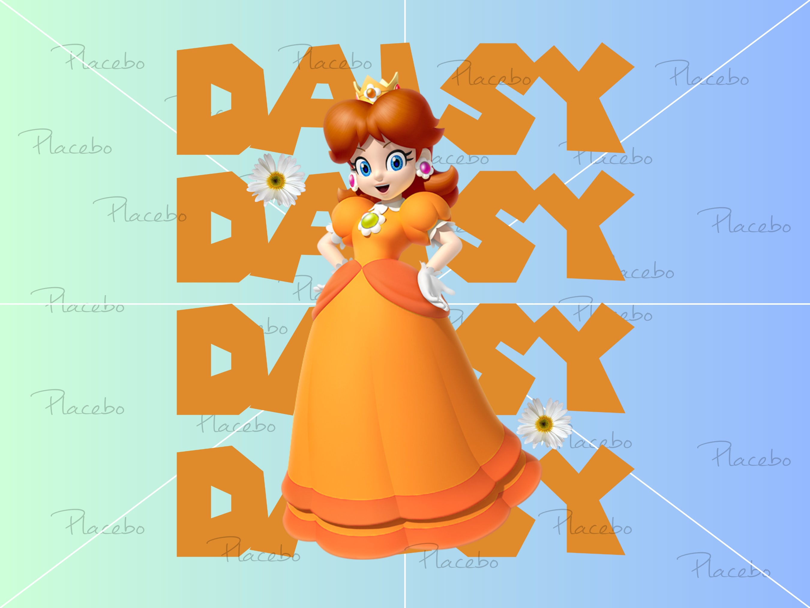Princess Daisy Super Mario Land Pngprincess Daisy Svgdaisy - Etsy