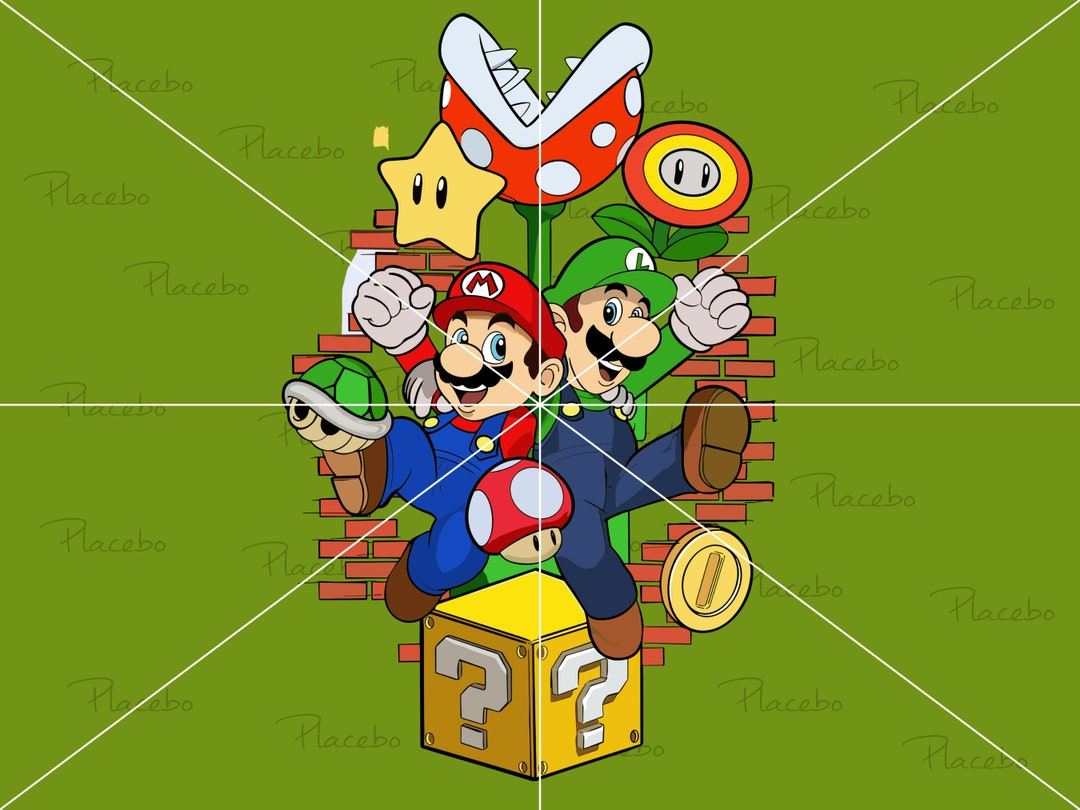 Super Mario Png,super Mario and Luigi, Png , Mario Bros Christmas ...