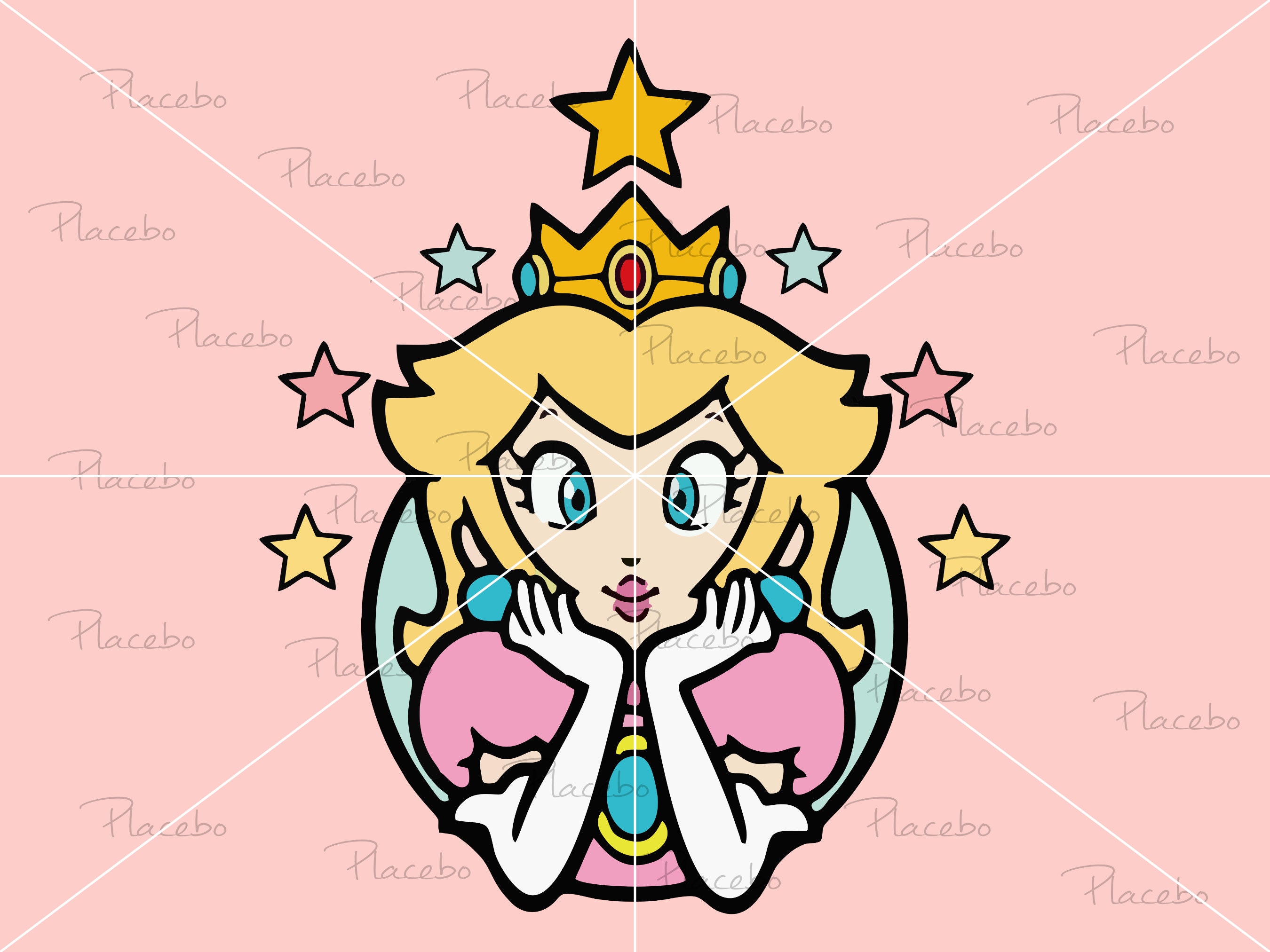 Princesa Peach Svg Princesa Peach Png Princesa Peach Svg - Etsy España