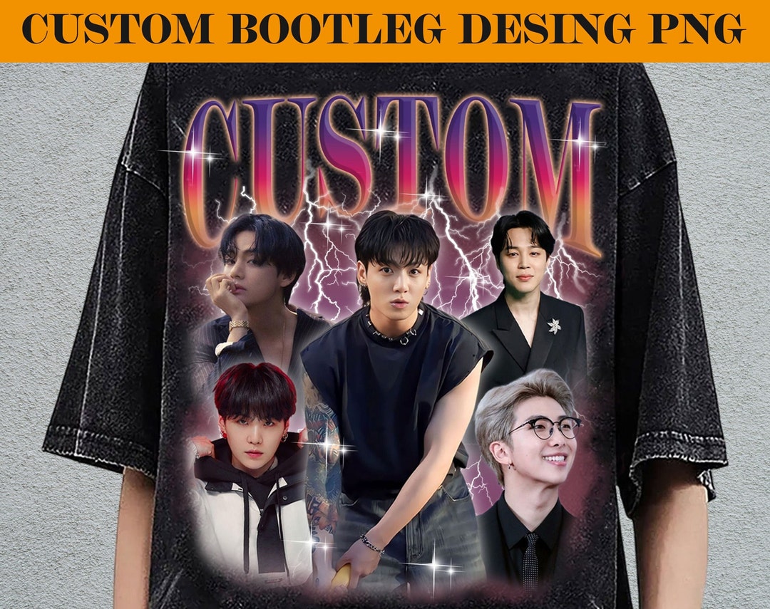Custom Your Own Bootleg PNG, Retro Custom Bootleg Rap PNG, Custom ...