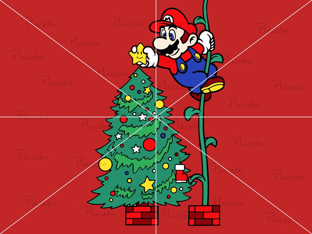 Super Mario Christmas Tree Png,super Mario Santa,chrtistmas Png , Mario ...