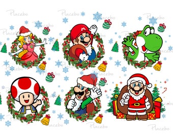 Super Mario Png,super Mario and Luigi, Png , Mario Bros Christmas ...