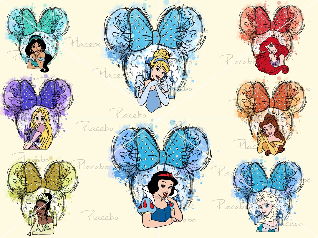 Princess World PNG: Magical Kingdom Family Trip Design (digital ...