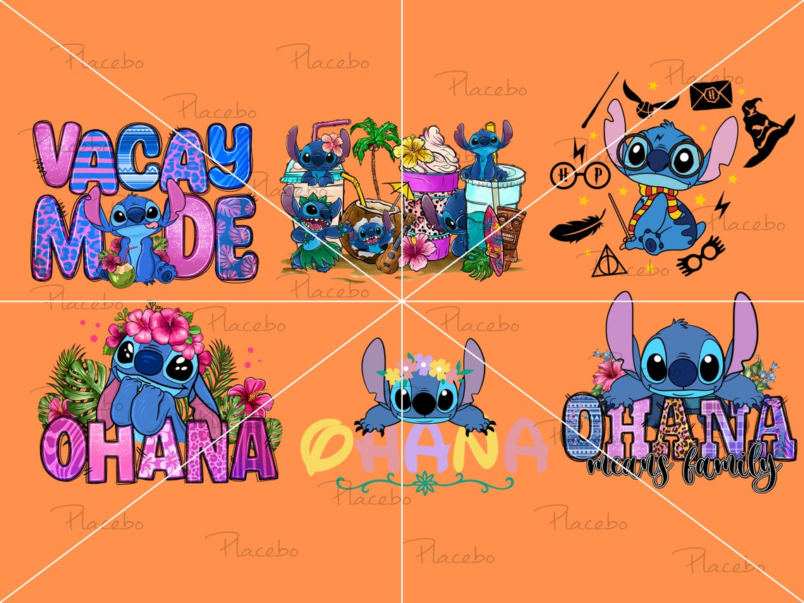 Stitch Svg Svg Bundle Svg Png Dxf Clipart Vector Cricut - Etsy