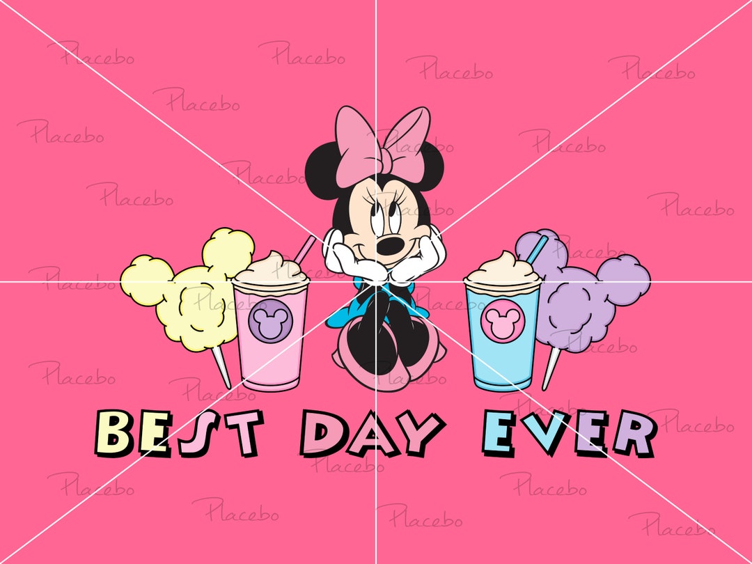 Minnie Best Day Ever Png,minnie Png,mouse and Minnie Png,world Png,best ...