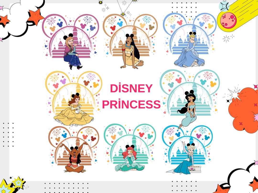 Princess Est Png,princess Bundle Svg,princess Best Day Ever Png ...