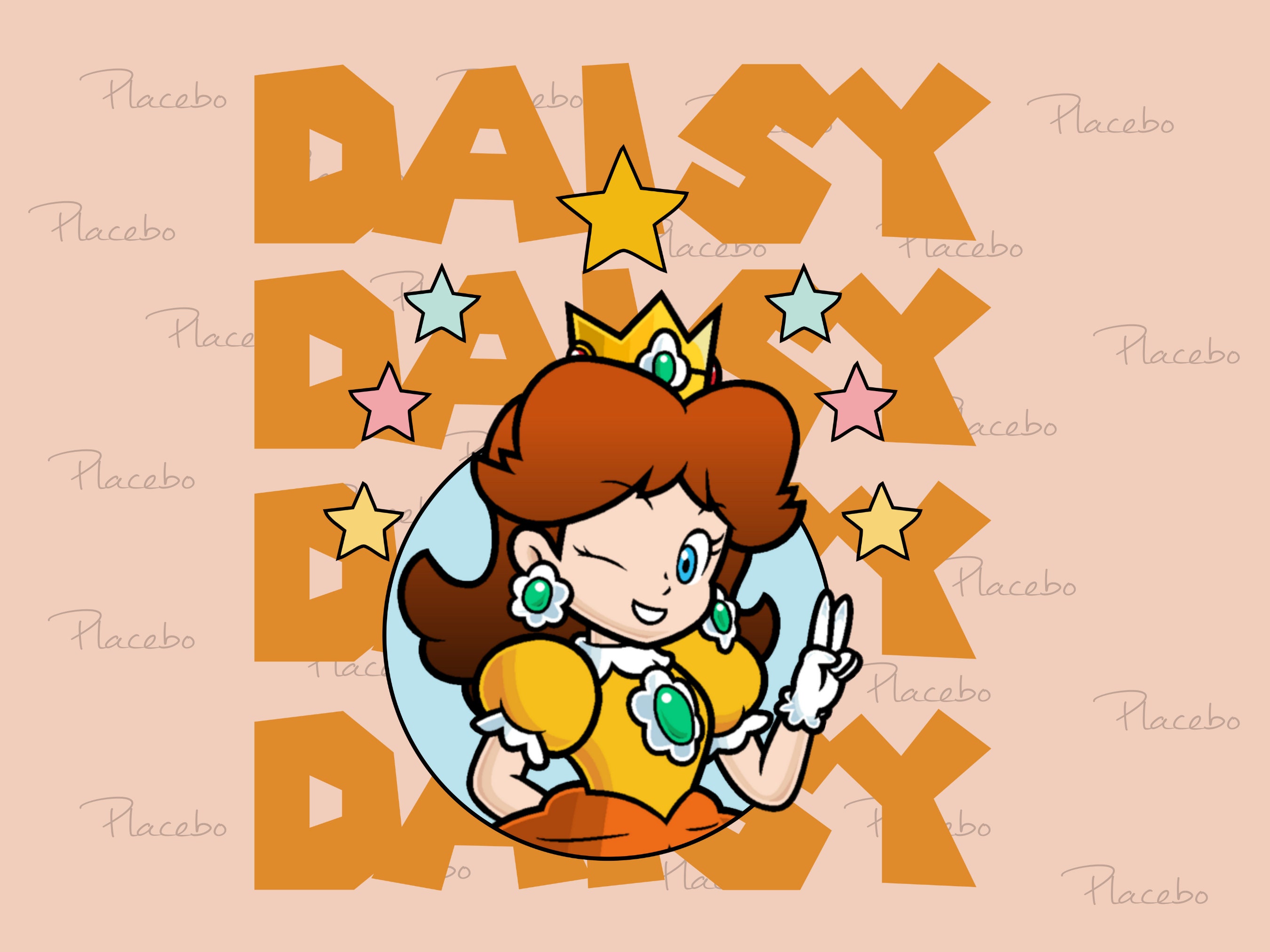 Princess Daisy Super Mario Land Pngprincess Daisy Svgdaisy - Etsy