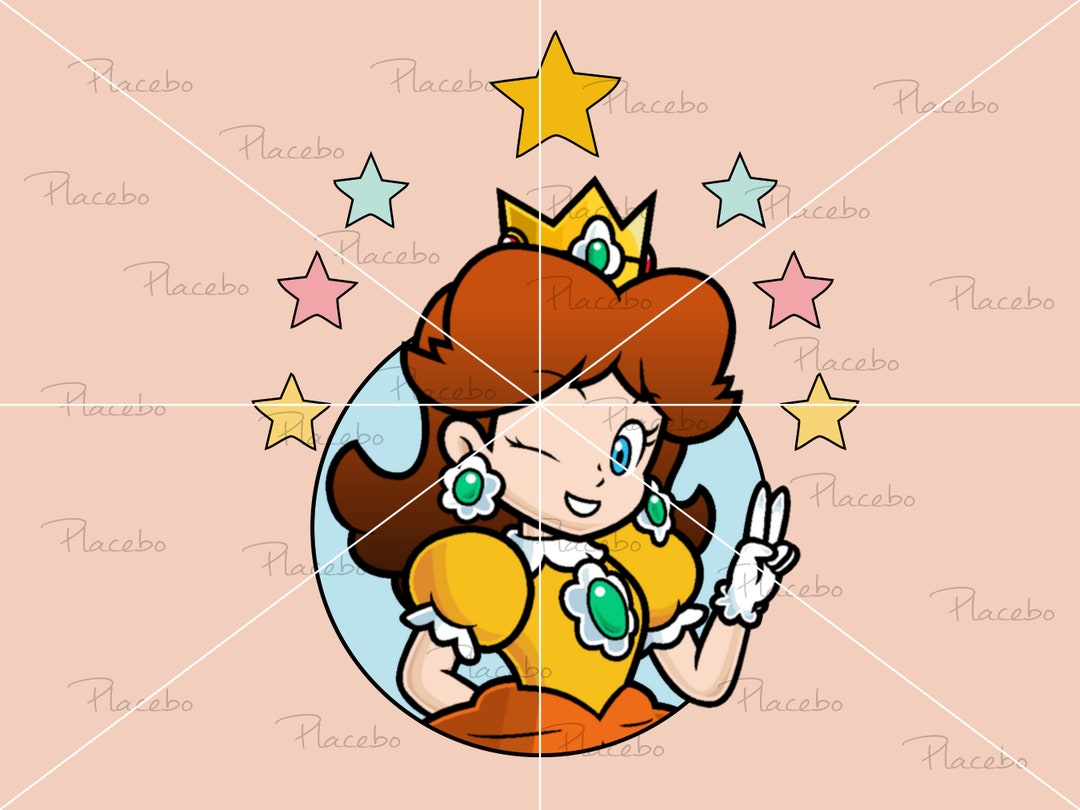 Princess Daisy Super Mario Land Png,princess Daisy Svg,daisy Svg,daisy ...