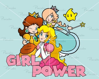 Princess Mario Princess SVG - Etsy Canada