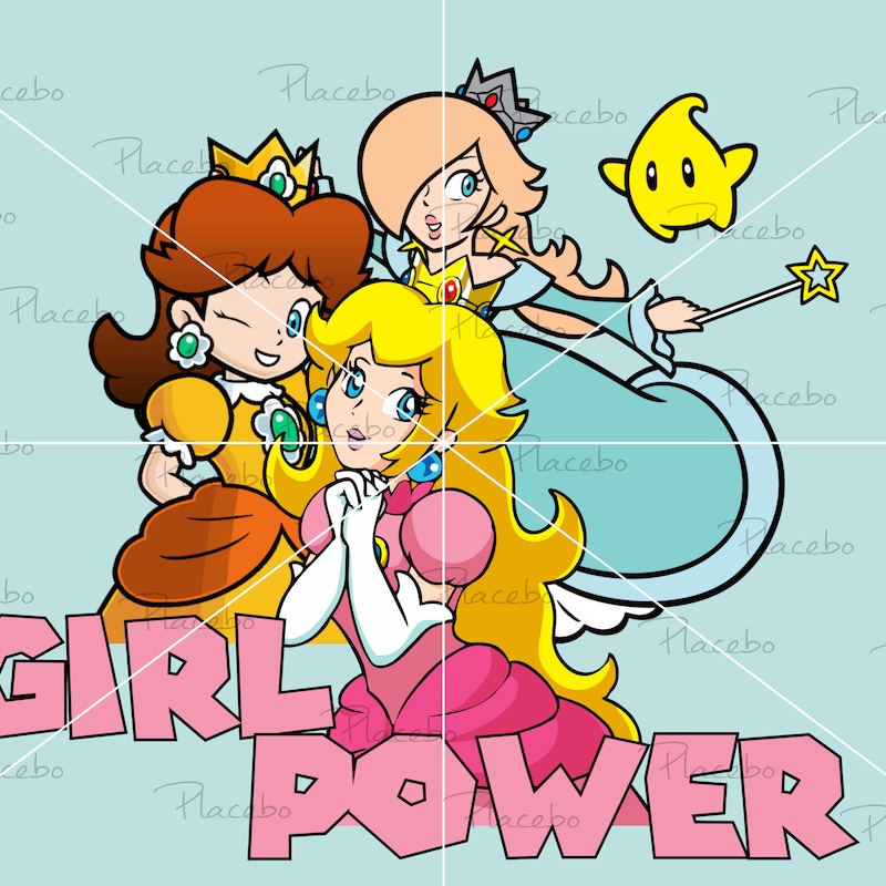 Princess Daisy Drawing - Etsy UK
