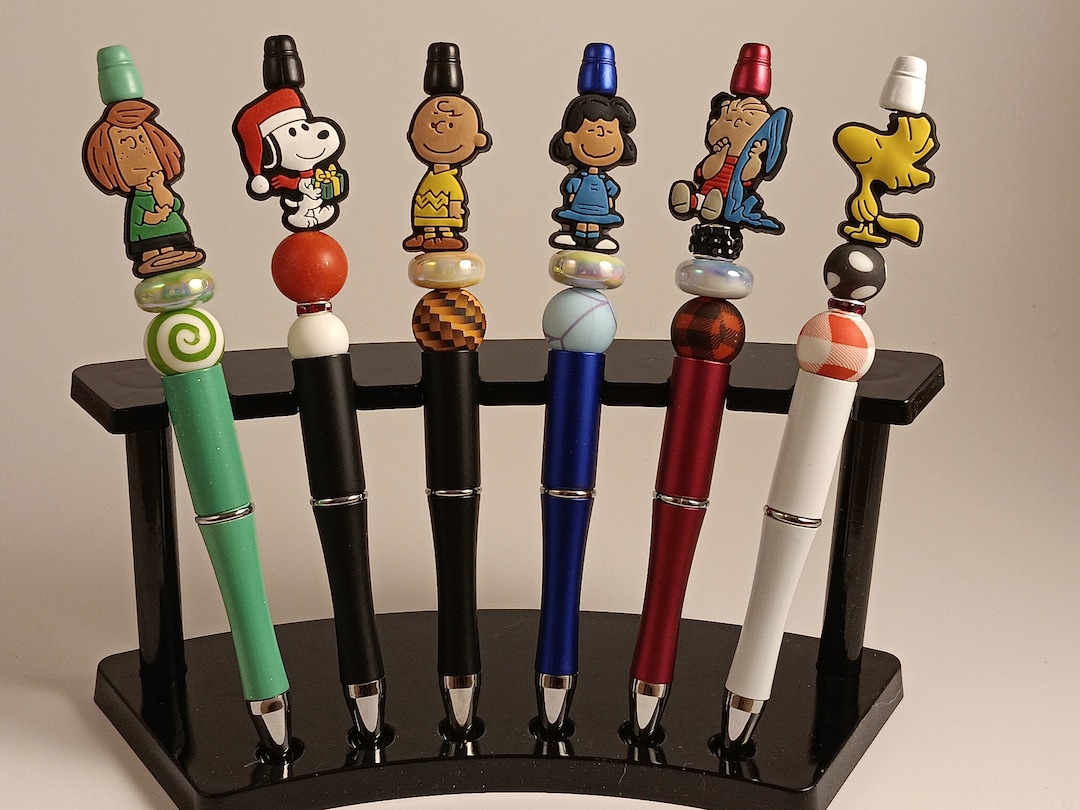 Custom Made Beaded Pens - PEANUTS - Etsy