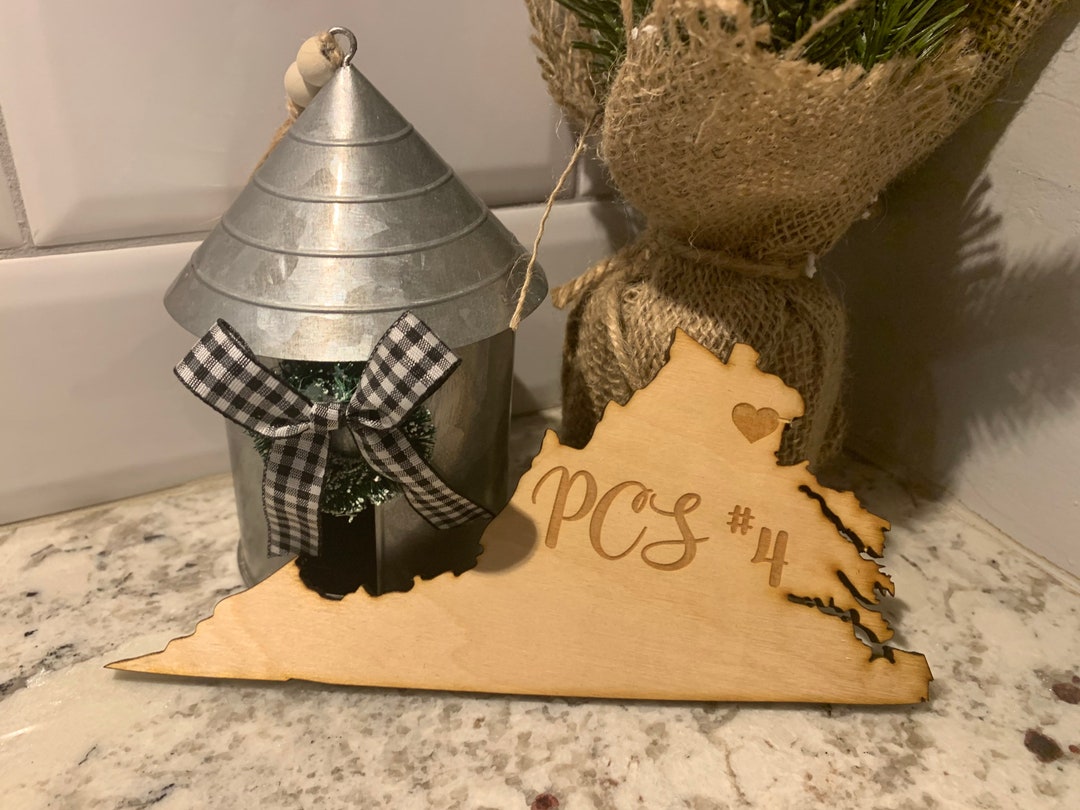 State Plaque Military Tribute - Etsy