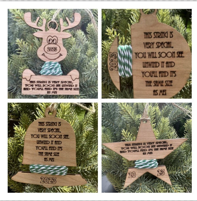 Keepsake Height Ornament, 2023 Child Christmas Ornament - Etsy