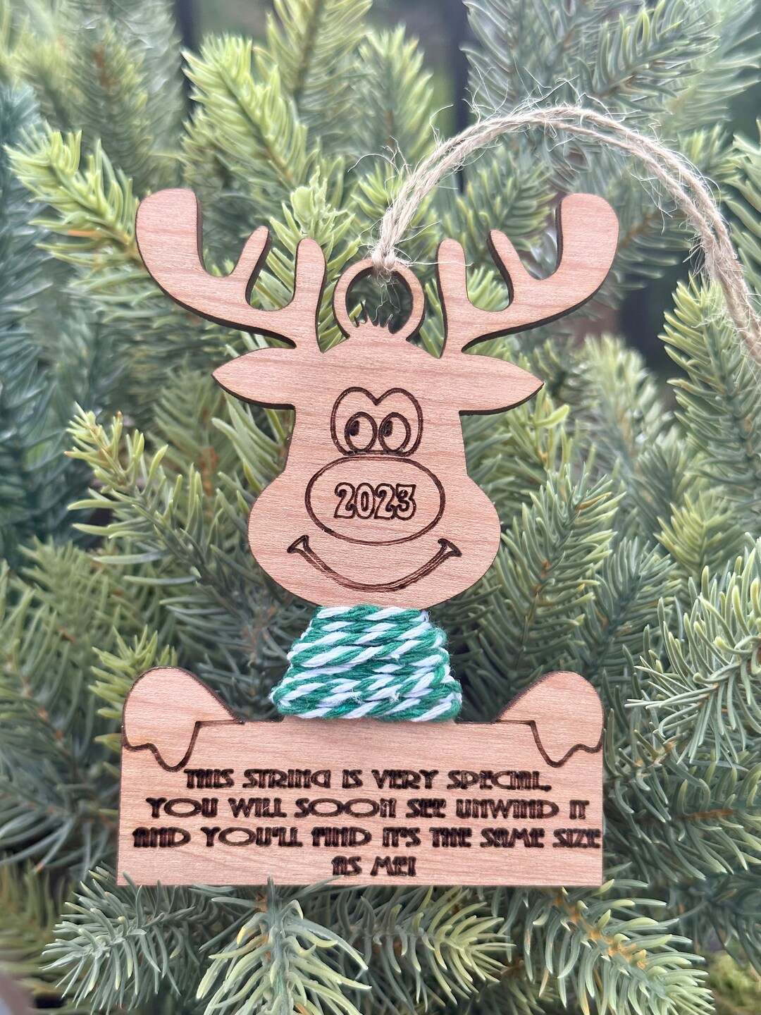 Keepsake Height Ornament, 2023 Child Christmas Ornament - Etsy