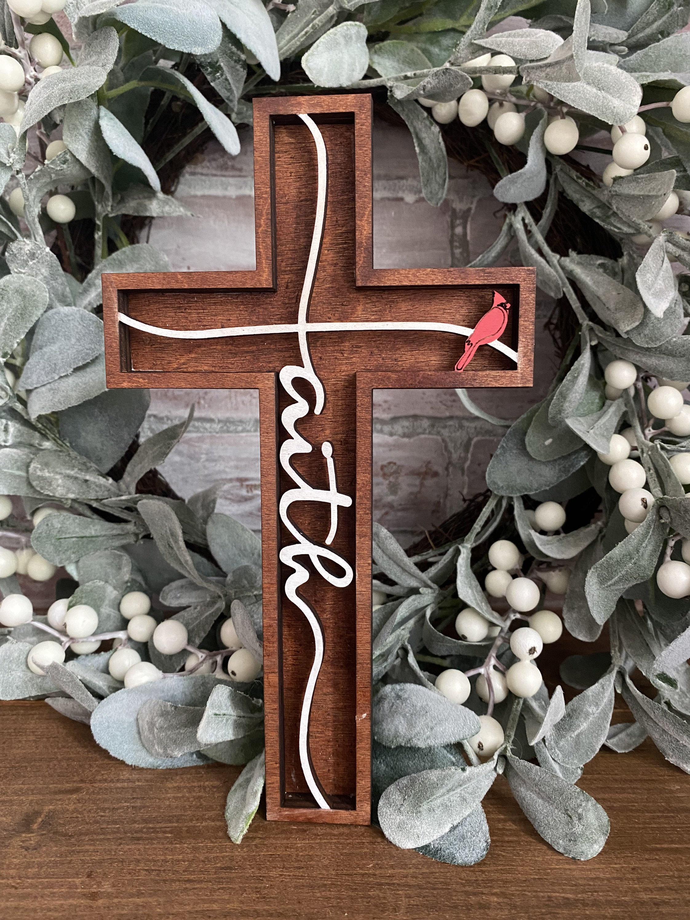 Wood Cross, Wood Cross Wall Decor, Wood Cross for Wall, Wood Cross for ...