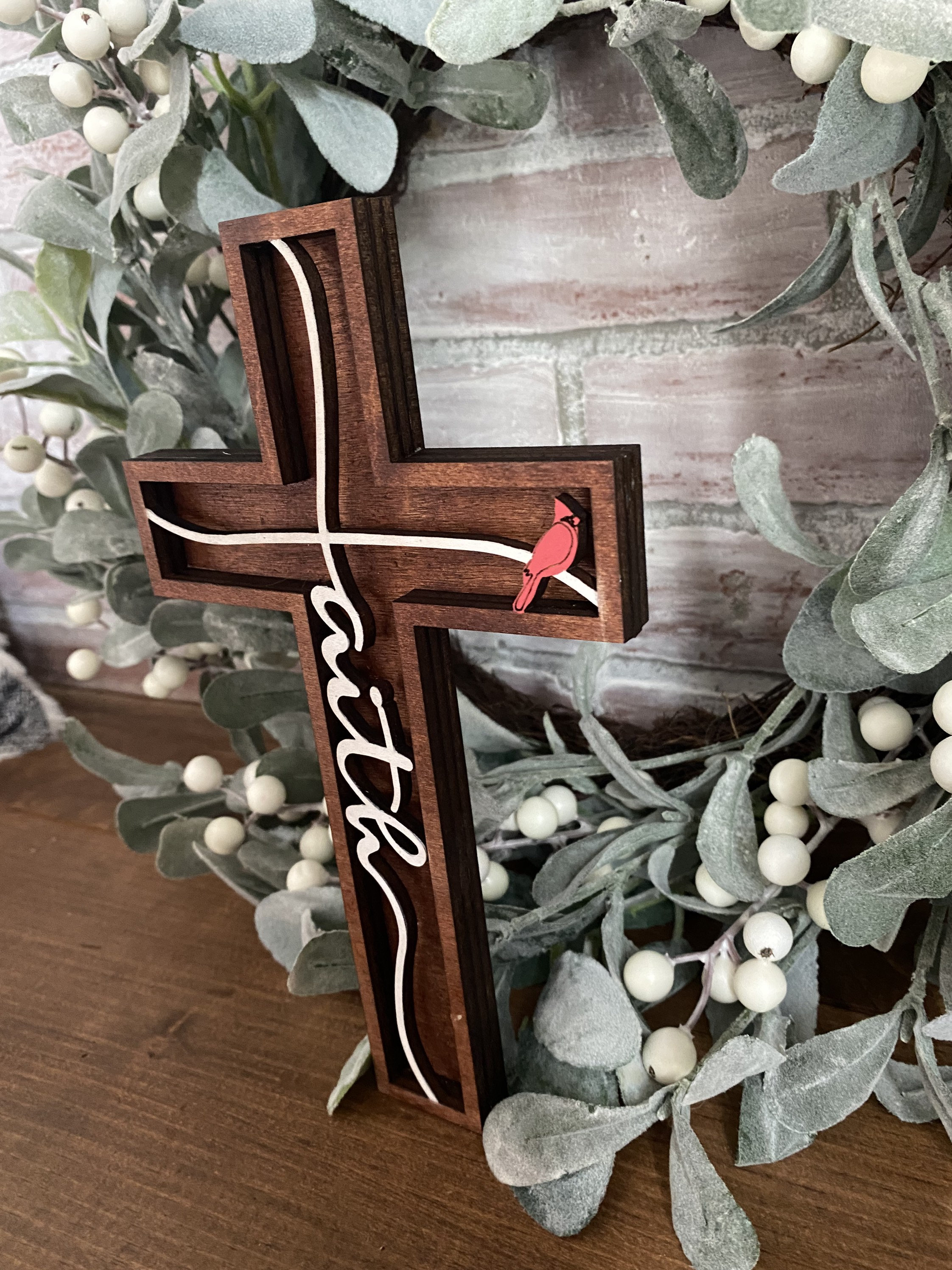 Wood Cross Wood Cross Wall Decor Wood Cross for Wall Wood - Etsy