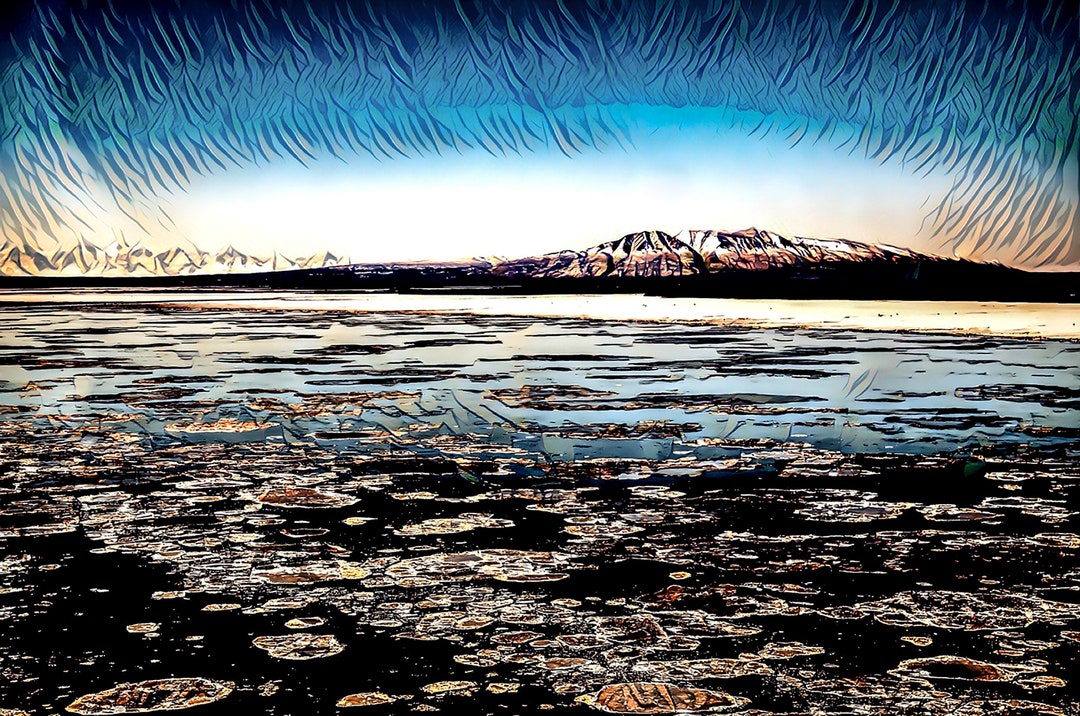 Alaskan Art, Wall Art, Giclee, Canvas, Fine Art, Mountain Lifestyle ...