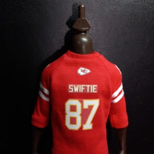 Handmade Doll Clothes: Kansas City Chiefs #87 NFL Kelce Uniform 1/6 ...