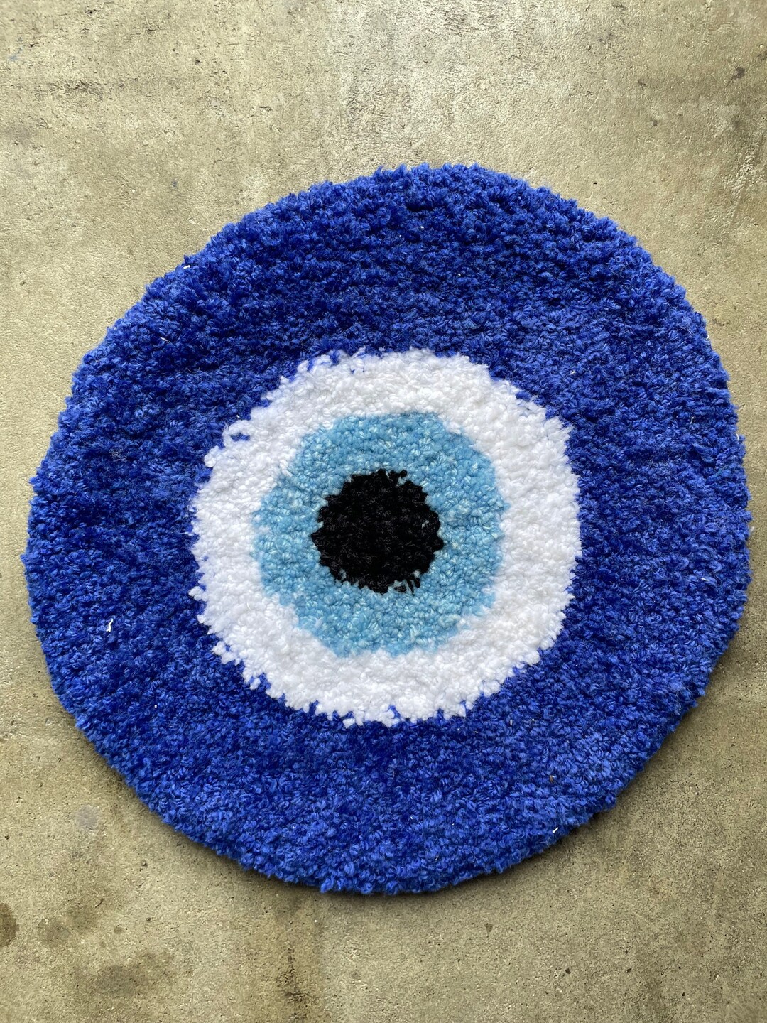 Evil Eye Rug. - Etsy