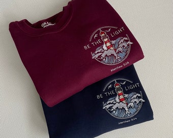 Embroidered Sweatshirt Christian Sweatshirt Faith Embroidered Sweater ...