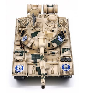 Chinese Main Battle Tank 59D Militarized Combat 1:72 Ratio Alloy ...